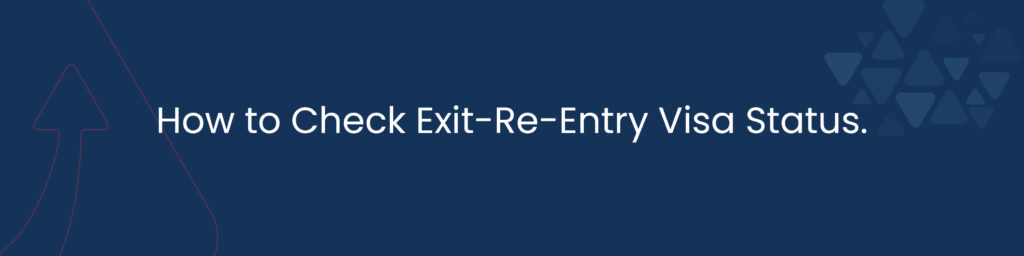 Exit-Entry/Re-Entry Permit in Saudi Arabia